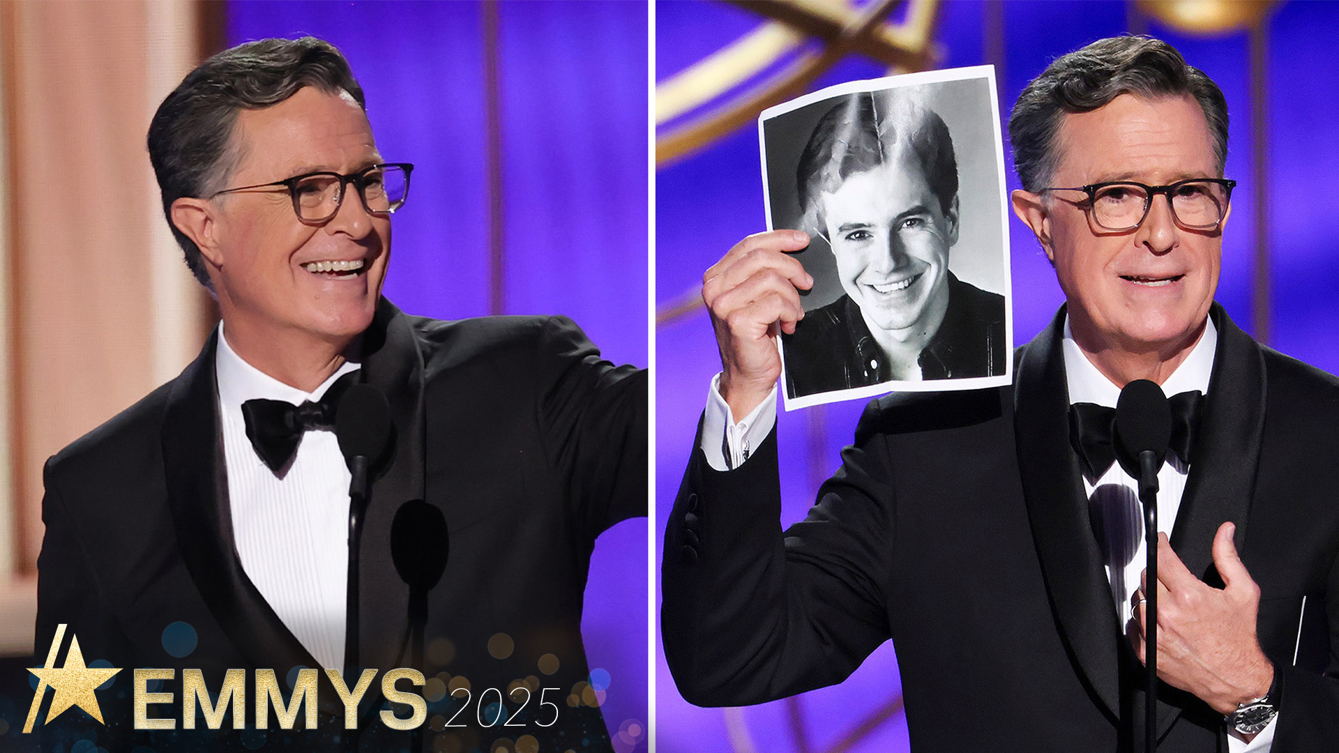 Stephen Colbert Gets Standing Ovation At 2025 Emmys After Show Cancellation | Access