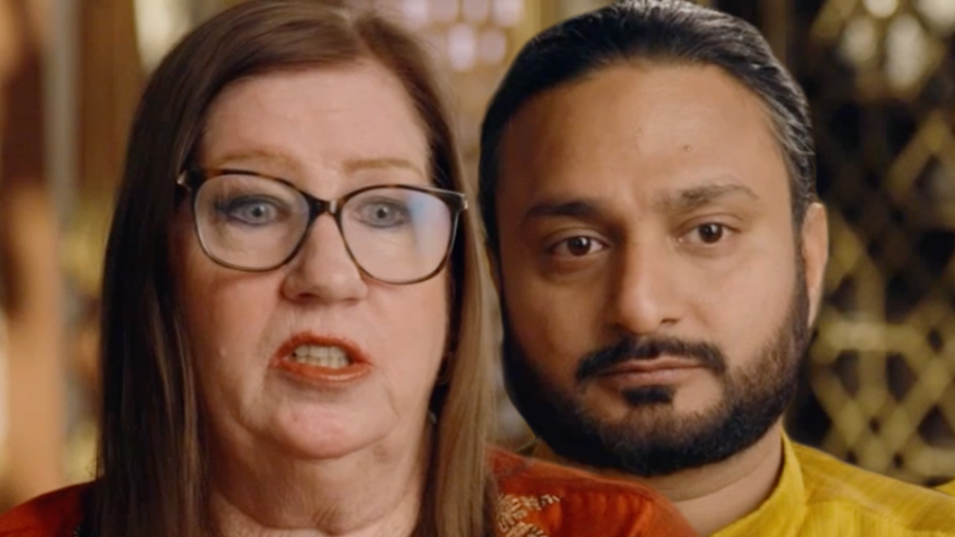 '90 Day Fiancé: The Other Way': Sumit's Mom Makes Jenny Do Yoga | Access