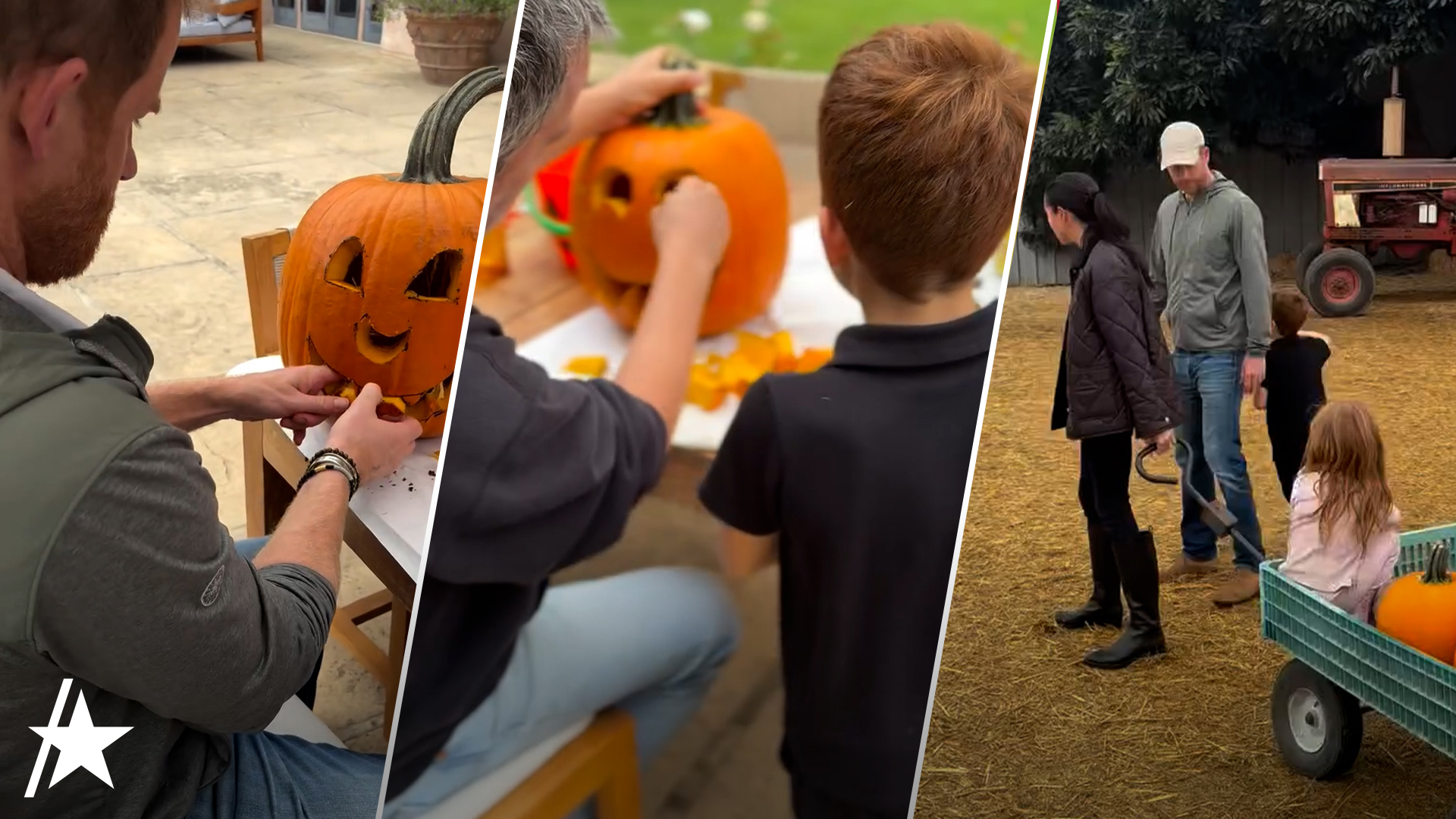 Meghan Markle & Prince Harry Take Archie & Lilibet To Pumpkin Patch In ...