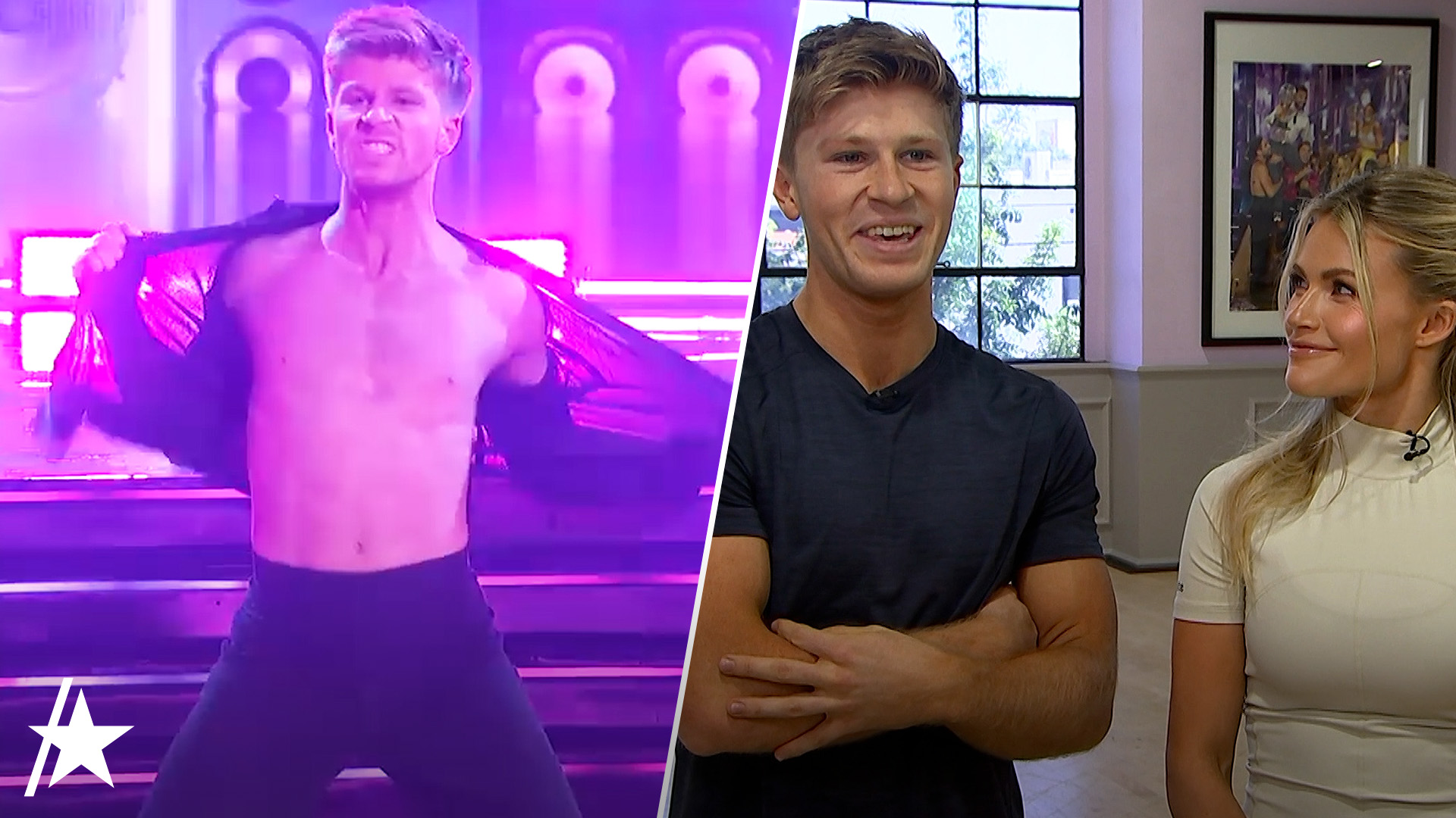 Robert Irwin & Witney Carson React to Jaw-Dropping 'DWTS' Salsa Dance ...