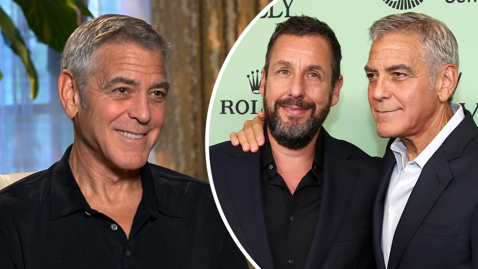George Clooney Raves Over Finally Working With Friend Of 30 Years Adam Sandler In 'Jay Kelly ...