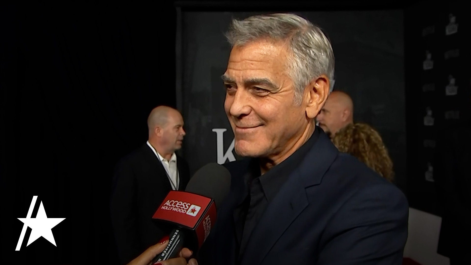 George Clooney Playfully Teases 'Jay Kelly' Co-Star Adam Sandler Over Fashion Choices | Access