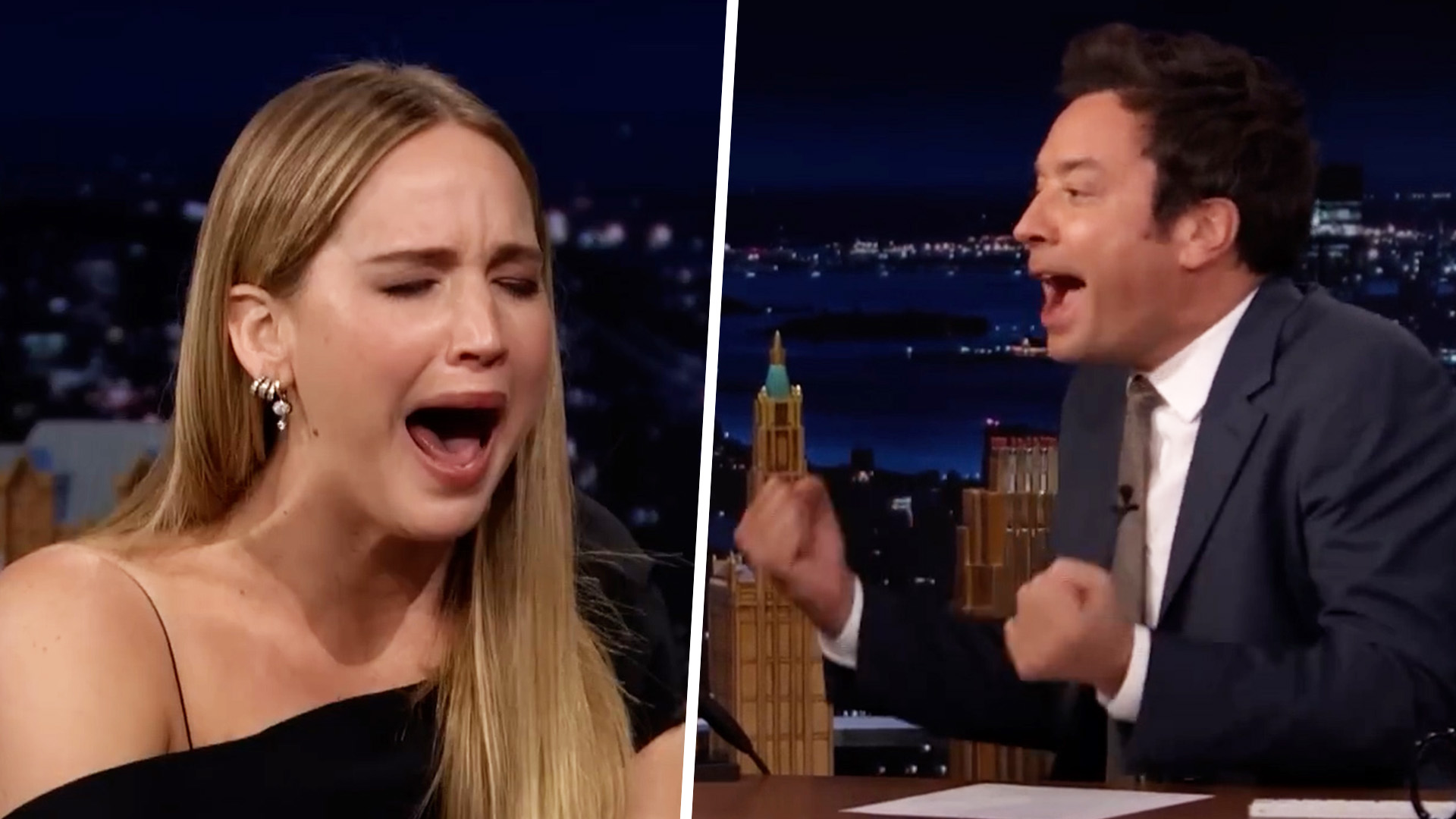 Jennifer Lawrence Breaks Into Sudden Sobs During 'Tonight Show' Interview: 'No, This Is Fun ...