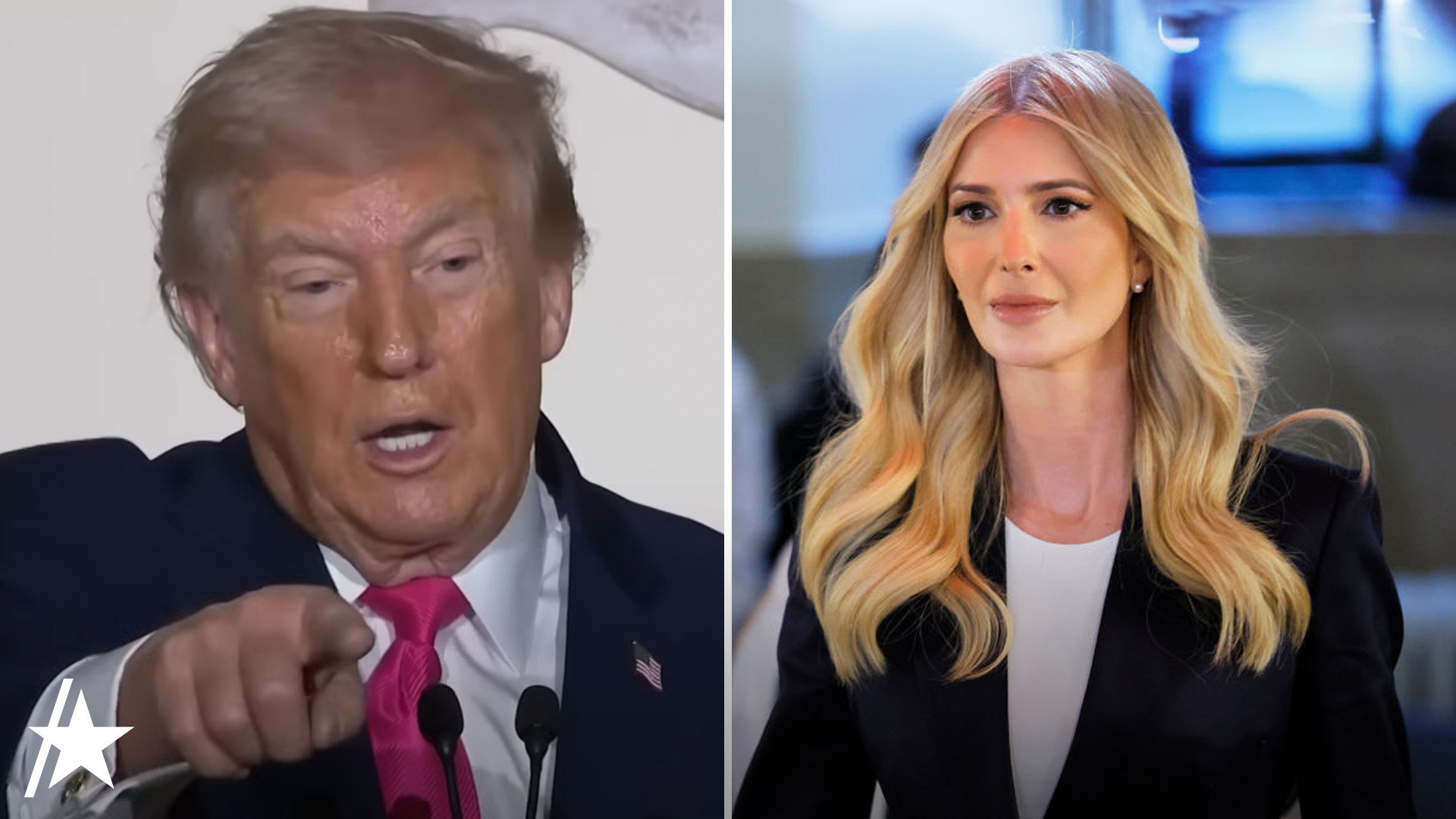Donald Trump Abruptly Interrupts Speech After Spotting Ivanka Trump ...