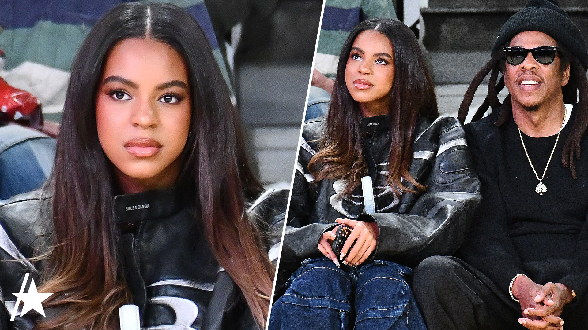 Blue Ivy Looks Just Like Mom Beyoncé While Out With Dad Jay-Z At Lakers ...