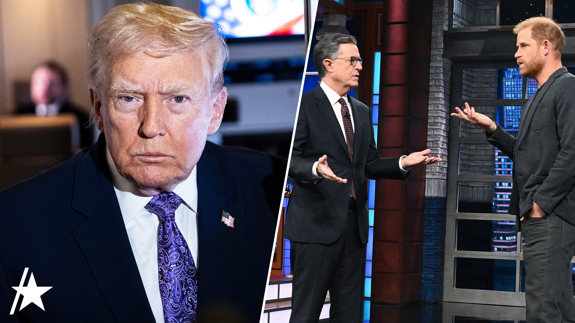 Prince Harry Takes Swipe At Trump In Surprise 'Late Show' Appearance ...