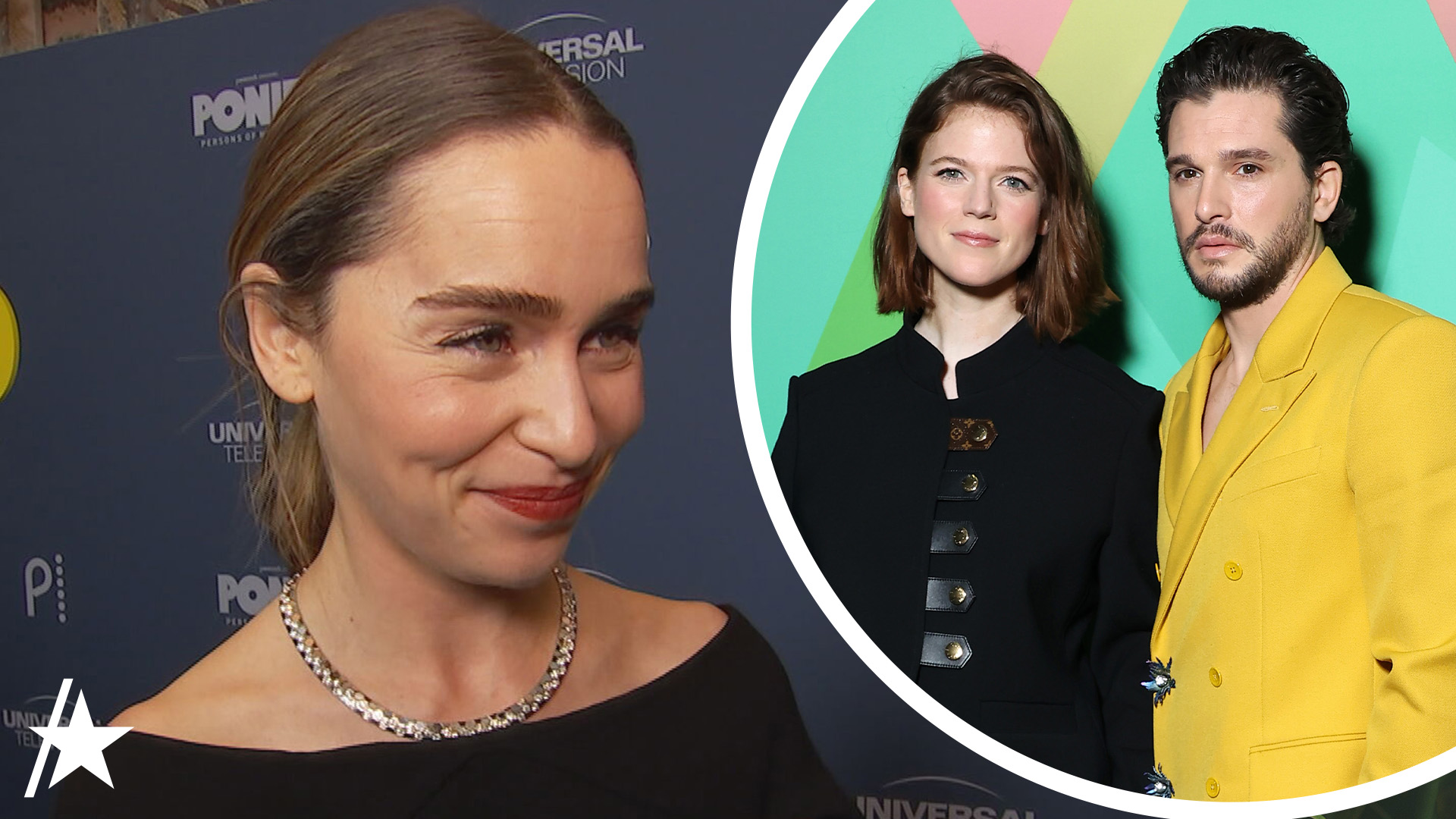 Emilia Clarke Is Still Great Friends w/ 'Game Of Thrones' Co-Stars Kit ...