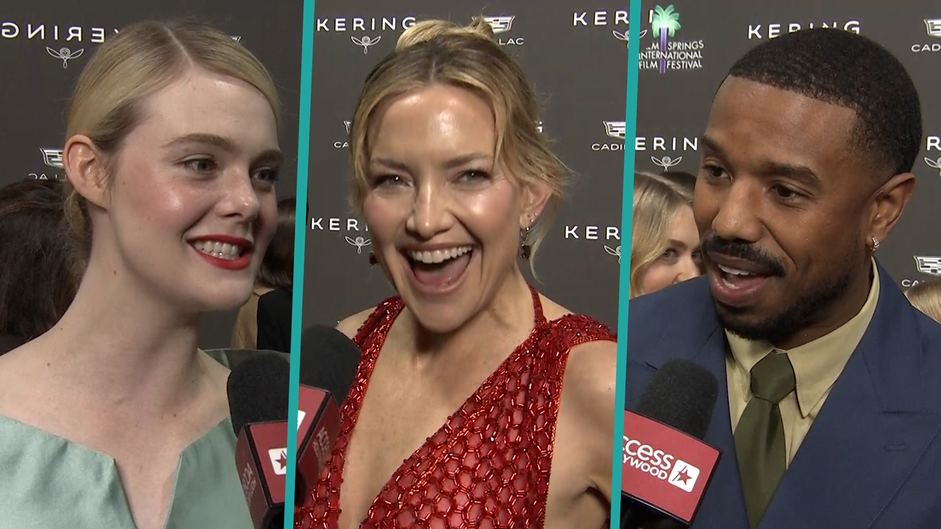 Michael B. Jordan, Kate Hudson, Elle Fanning, Chase Infiniti & More ...