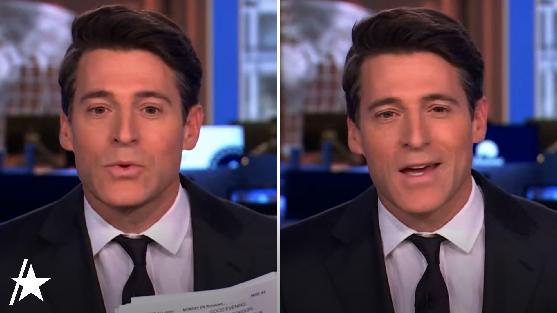 'CBS Evening News' Anchor Tony Dokoupil Quips 'First Day, Big Problems ...