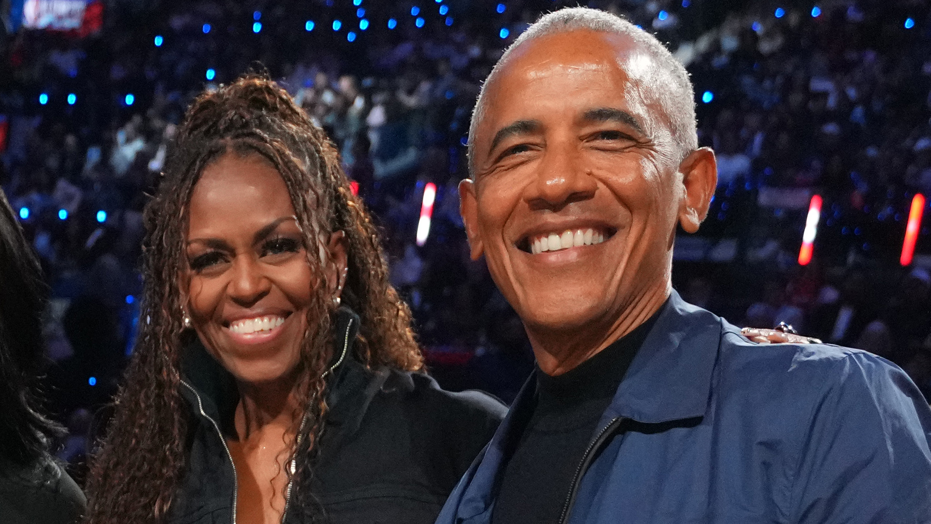 Barack Obama & Michelle Obama Have Date Night At NBA All-Star Game | Access