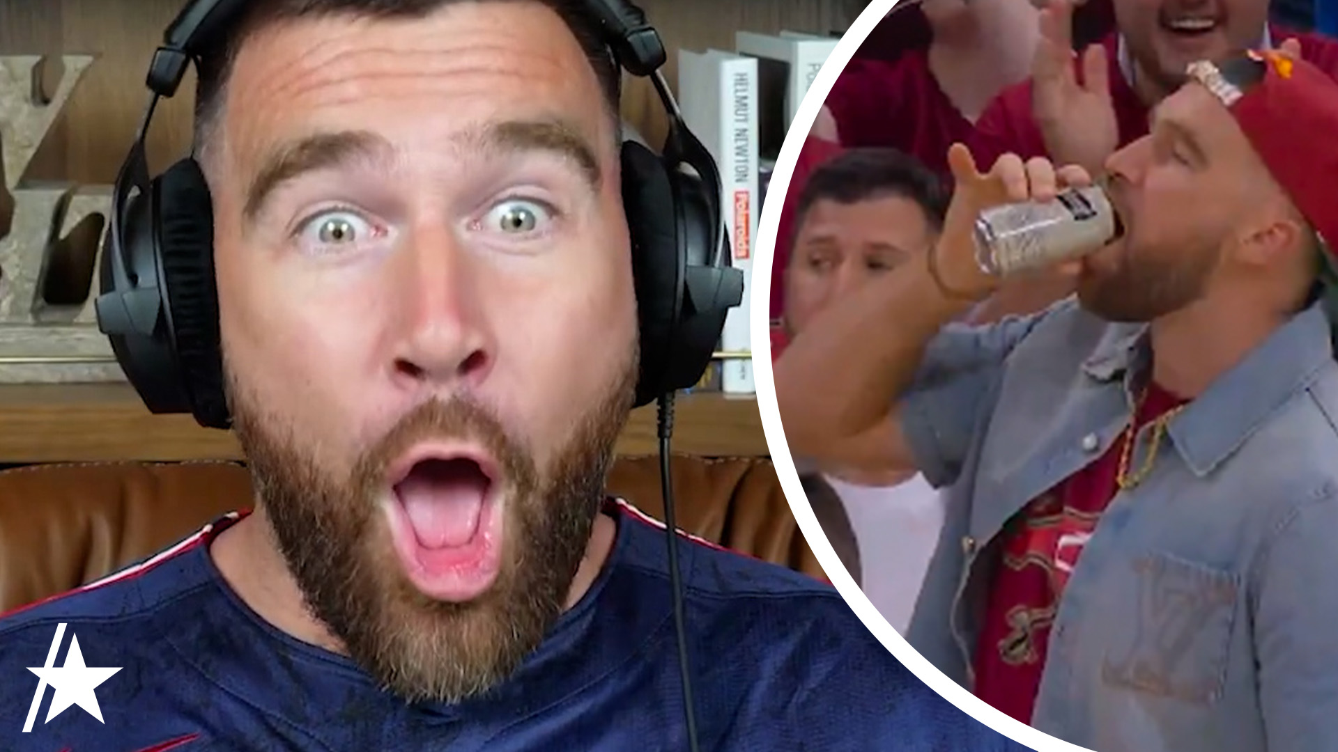 Travis Kelce Defends Viral Beer Chug During Taylor Swift Date Night At ...